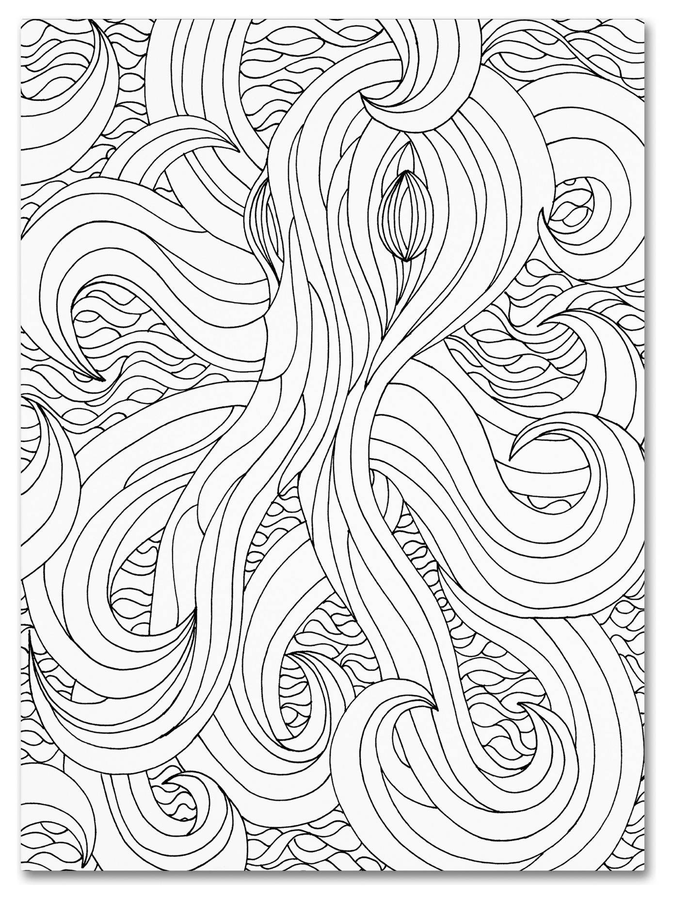 Kathy G. Ahrens 'Mixed Coloring Book 47' Canvas Art, 47"x35 - Contemporary - Prints And Posters ...
