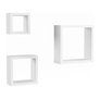Lavish Home Floating Square Cube Wall Shelf Set - Contemporary ...