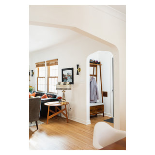 Modern Cape Cod - Modern - Entry - Minneapolis - by Oak & Arrow Homes ...
