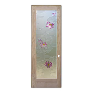 Interior Prehung Door or Interior Slab Door - Lily Pads & Lotus ...
