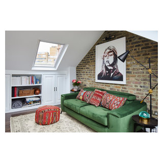 Stunning loft conversion, complete with balcony - Contemporary - London ...
