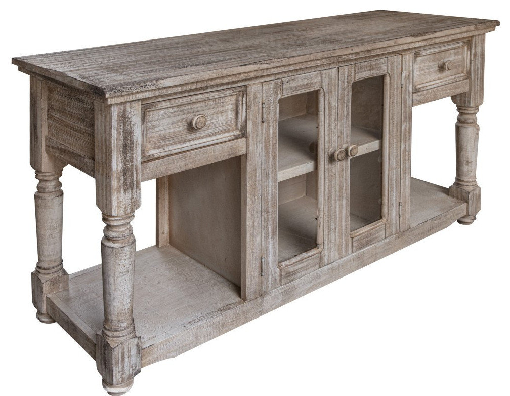 Stonegate Solid Wood Sofa table / Multiuse Console - French Country ...