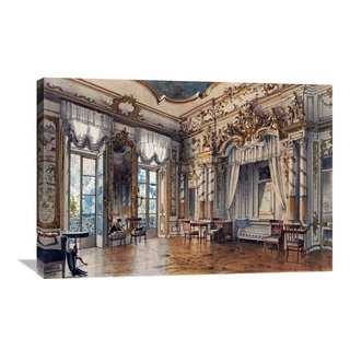 "A Bedroom In The Tzar's Palace, St" Artwork, 36" x 24.516" - Victorian ...