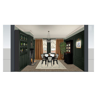 Victorian Reno Dining Room Concepts - Victorian - Dining Room - Other ...