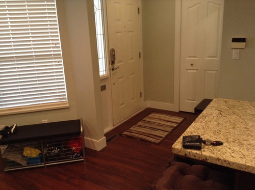 Help with front entrance/storage