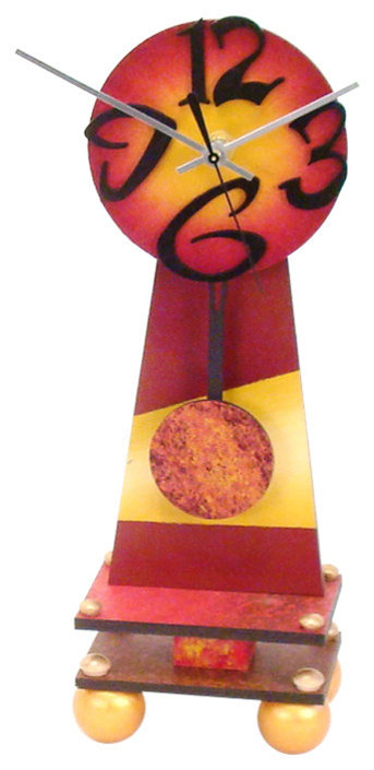 Wow Table Clock - Contemporary - Desk And Mantel Clocks - by david ...