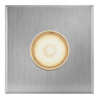 Hinkley Dot Led Small Square Button Light, Stainless Steel, 1.75 ...