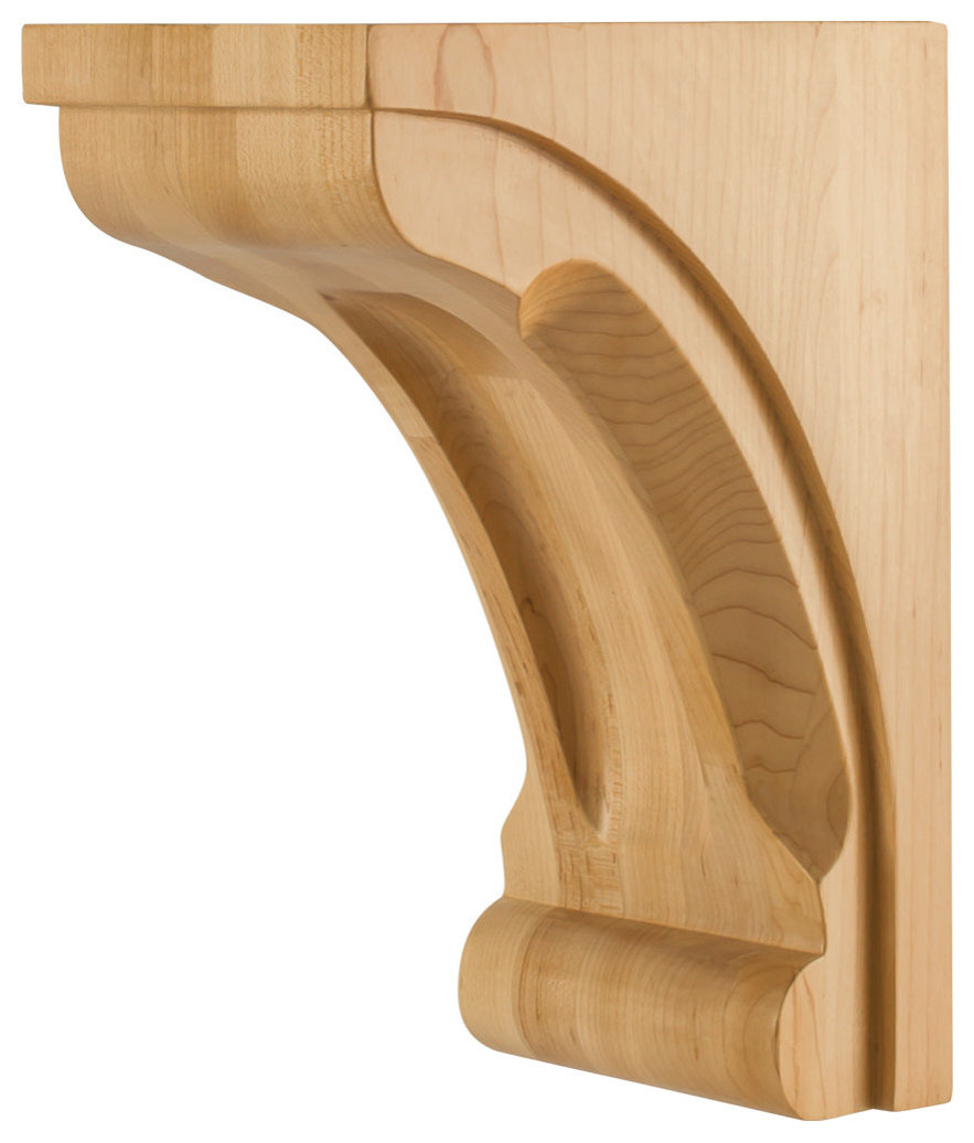 Hardware Resources COR41-2 Corbel, Natural Hard Maple - Traditional ...