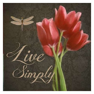 Live Simply Poster Print by Taylor Greene - Item # VARPDXTGSQ039A, 24 x ...