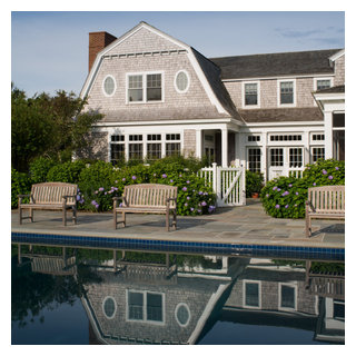Shingle House - Beach Style - Pool - Boston - by Donald Lococo ...