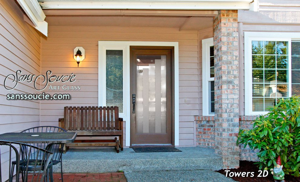 Front Door - Towers - Fiberglass Smooth - 30" x 80" - Book/Slab Door ...