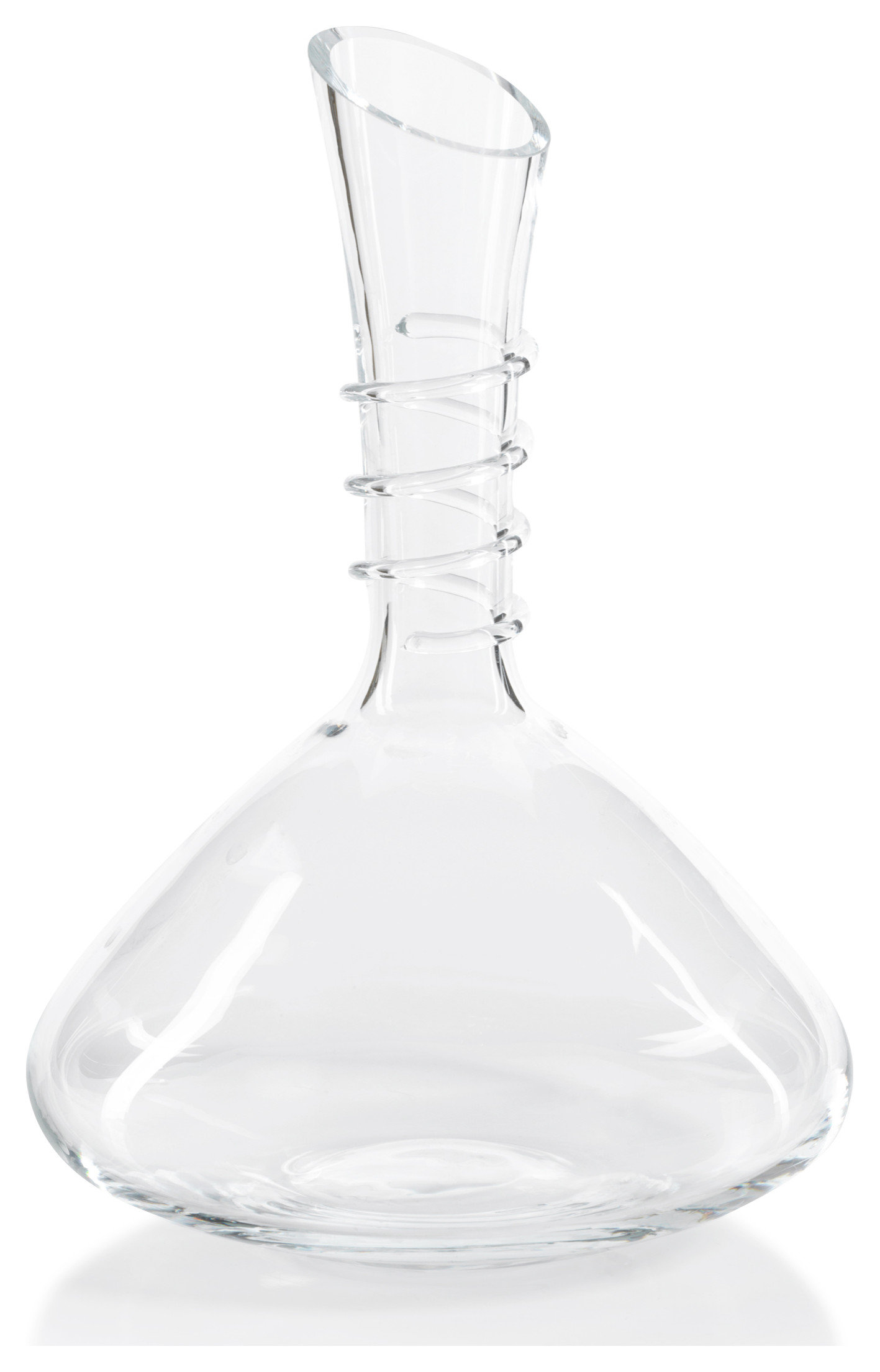 Bacalan Hand Made Glass Wine Decanter - Contemporary - Decanters - by ...