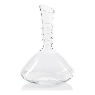 Bacalan Hand Made Glass Wine Decanter - Contemporary - Decanters - by ...