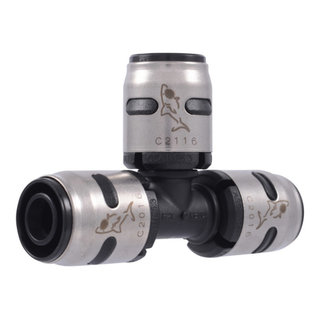 SharkBite K362A6 EvoPEX Push To Connect Tee, 1/2 Inch - Bathroom Sink ...