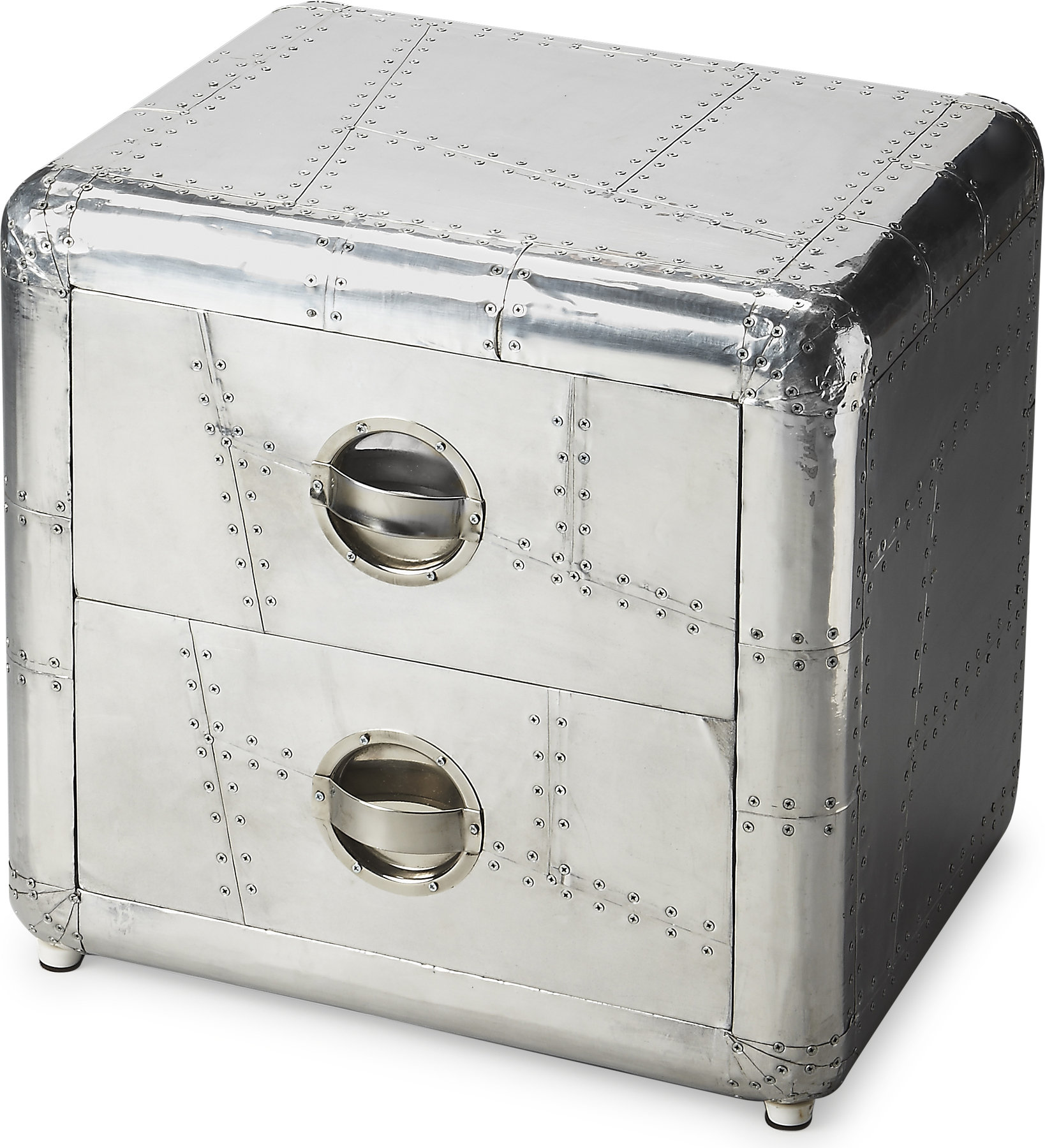 Midway Aviator Side Table, Metalworks - Industrial - Side Tables And ...