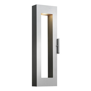 Atlantis LED Wall Mount in Titanium - Modern - Outdoor Wall Lights And ...