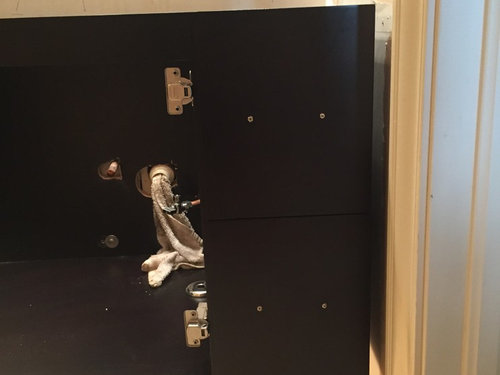 Floating vanity filler question