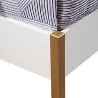 Madelyn Panel Bed, Full - Contemporary - Panel Beds - by Alpine Furniture, Inc | Houzz