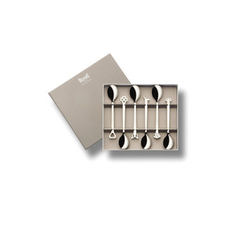 Evento Coffee Spoon Set 6-Piece Set Mirror - Craftsman - Spoons - by ...