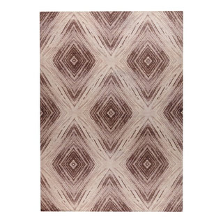 Lansing Rug, Brown, 2'x3', 2'x3' - Contemporary - Area Rugs - by MA ...