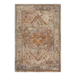 Jaipur Citrine Raisa Cit12 Traditional Rug, Taupe, 9'x12 ...