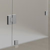 Avalux GS Frameless Shower Enclosure With Shelves, Stainless Steel, 33"x30"x72" - Contemporary ...