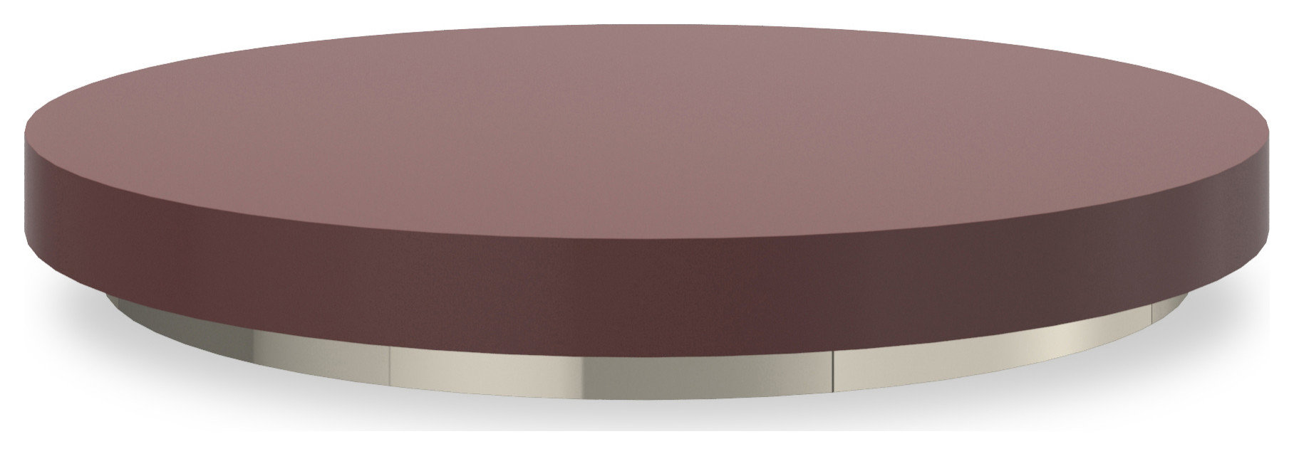 Radius Cocktail Round Accent Tray - Transitional - Coffee Tables - by ...