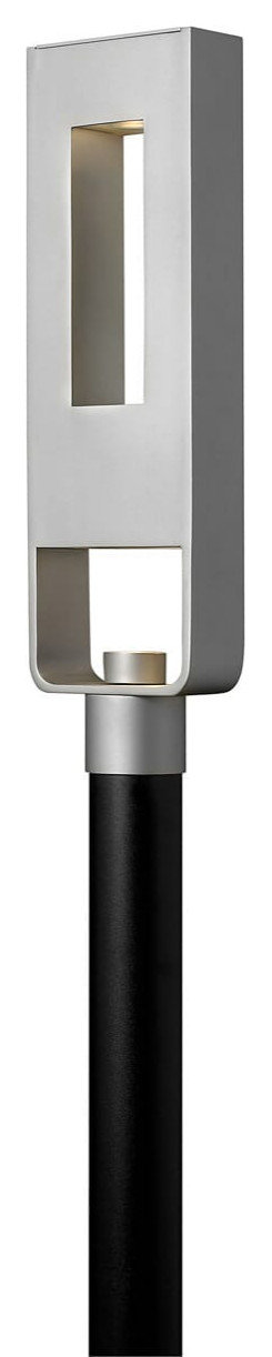 Titanium LED Post Top or Pier Mount from the Atlantis Collection, 6.750 ...