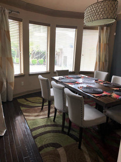 Dilemma choosing plain vs patterned curtain | Houzz Forum