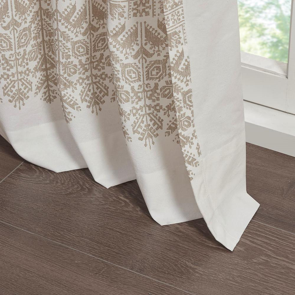 100% Window Curtain Panel with Lining, II40-1183 - Contemporary - Desk ...