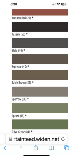 Need help re exterior paint color