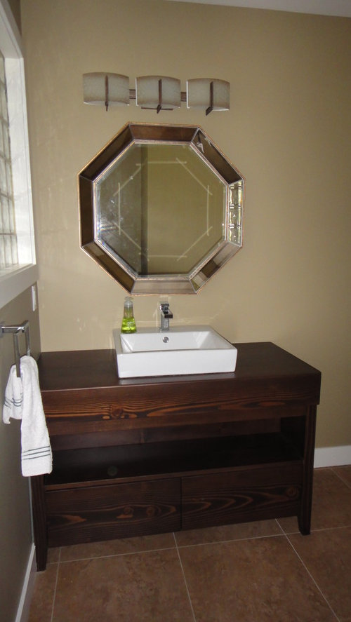 Advice for a powder room mirror... | Houzz Forum