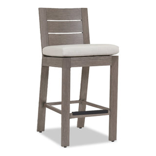 Sunset West Laguna Counter Stool With Cushions - Transitional - Outdoor Bar Stools And Counter ...