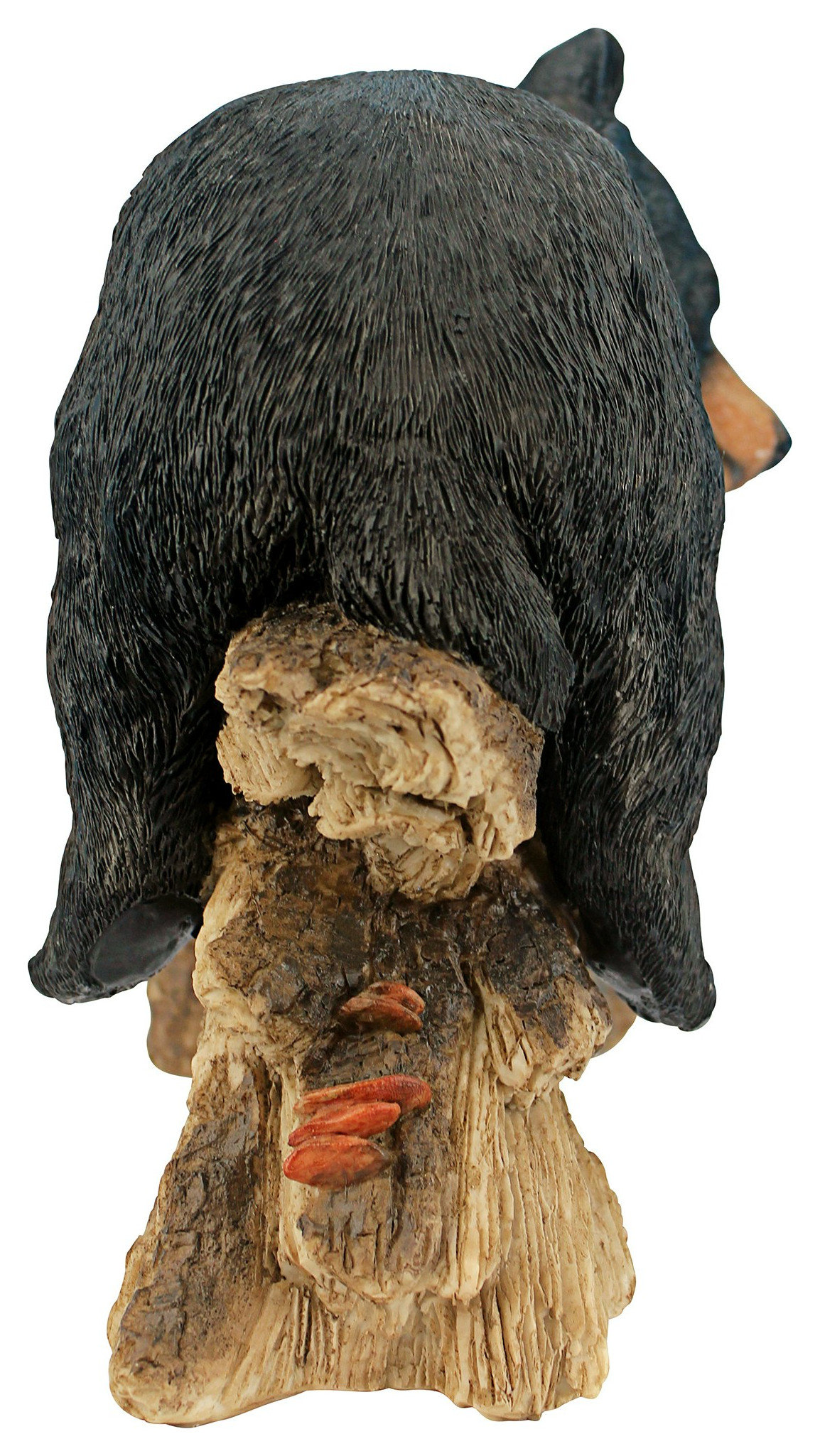 Catnapping Cub Black Bear Statue - Rustic - Garden Statues And Yard Art ...
