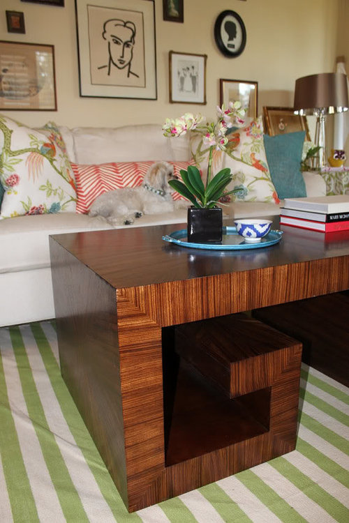 Greek Key coffee table