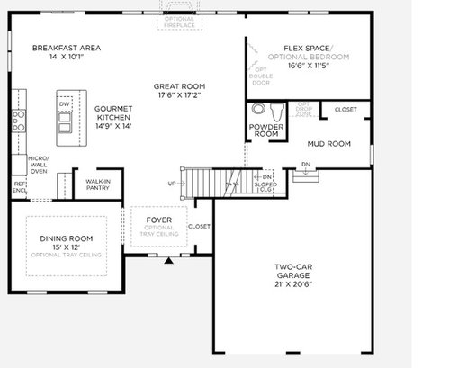 First floor plan