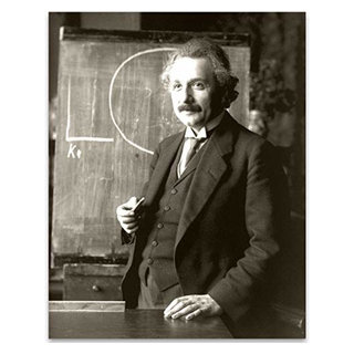 Albert Einstein Lecturing in Vienna, 1921 Print, 11x14 Unframed Art ...