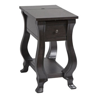 Stein World St. Croix 1-Drawer Chairsider In Espresso - Traditional ...