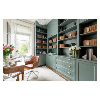 Edinburgh Home Office - Traditional - Home Office - Edinburgh - by Jane ...