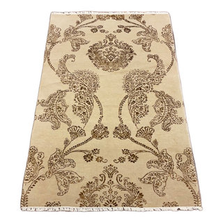 Kaoud Rugs 3X5 Rectangle Beige Contemp Area Rug - Traditional - Area ...