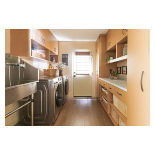 Multi-Generational - Midcentury - Laundry Room - Houston - by BKD ...