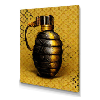 Luxury Brand Grenade II Canvas, 30x40 - Contemporary - Prints And ...