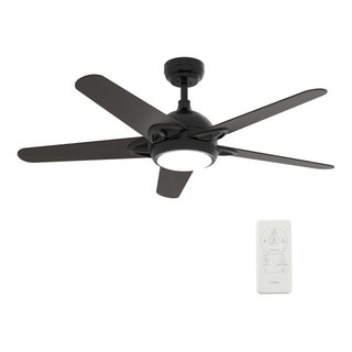 Sonnen Smart Ceiling Fan with LED light control via phone App Voice ...