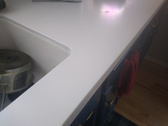 Corian : edge profile? Supports?