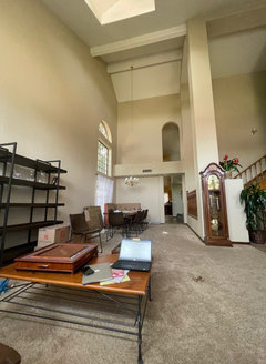 30 ft ceiling over dining room