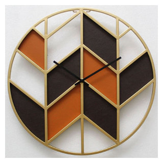 Oliver Wall Clock - Contemporary - Wall Clocks - by J. Thomas Products ...