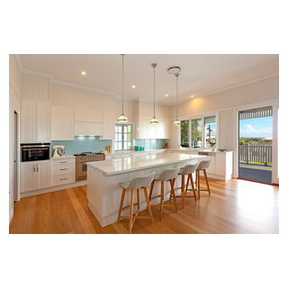 Classic Queenslander Renovation - Traditional - Kitchen - Brisbane - by ...