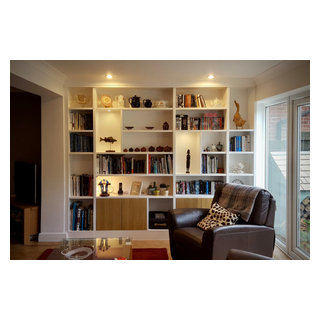 Full Wall Bookcase and Display - Living Room - Other - by Freebird ...