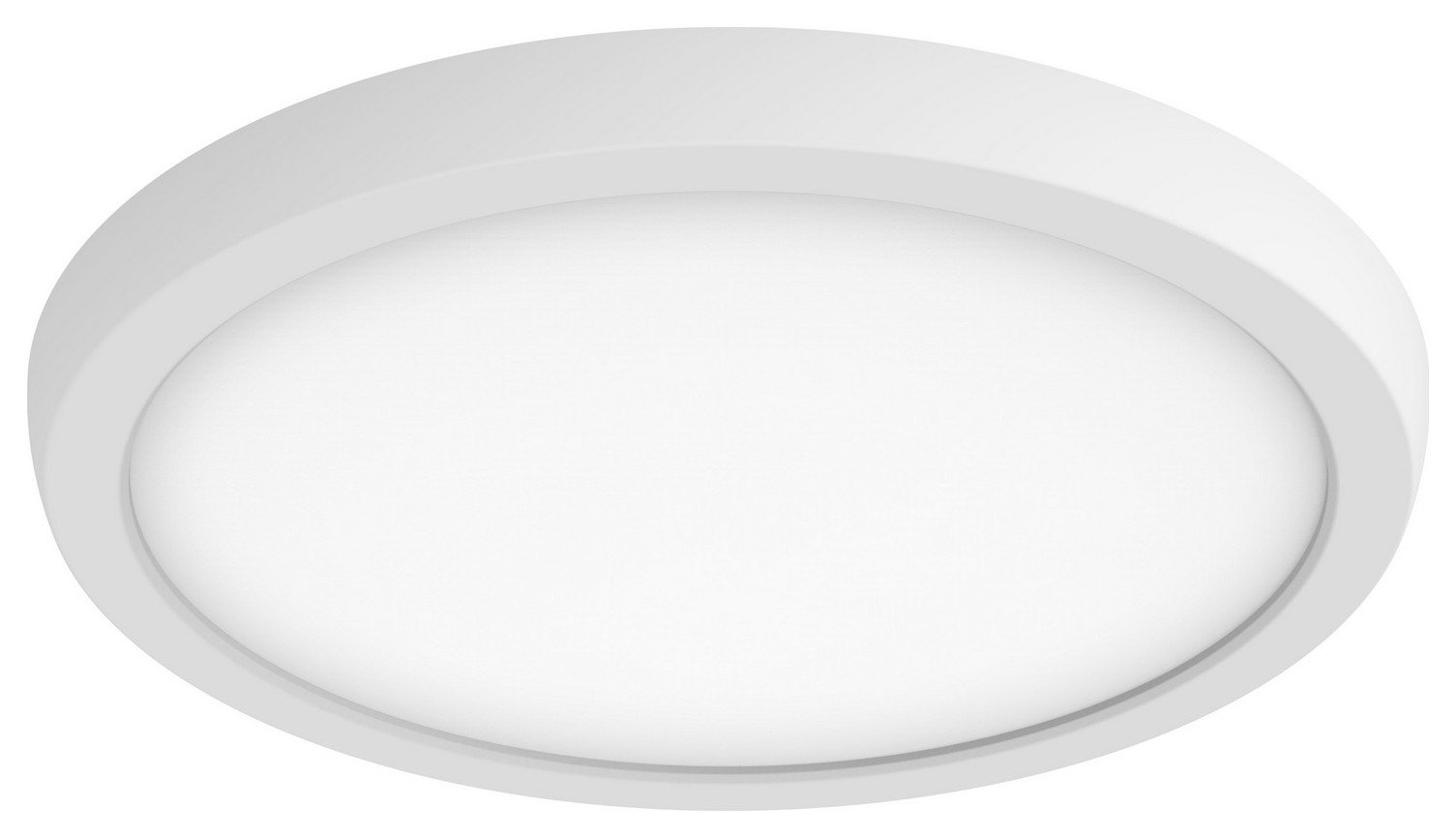 LED Flush Mount, White - Modern - Outdoor Flush-mount Ceiling Lighting ...