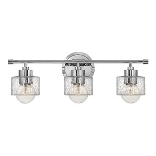 Hinkley 5083CM Three Light Vanity, Chrome - Transitional - Bathroom ...